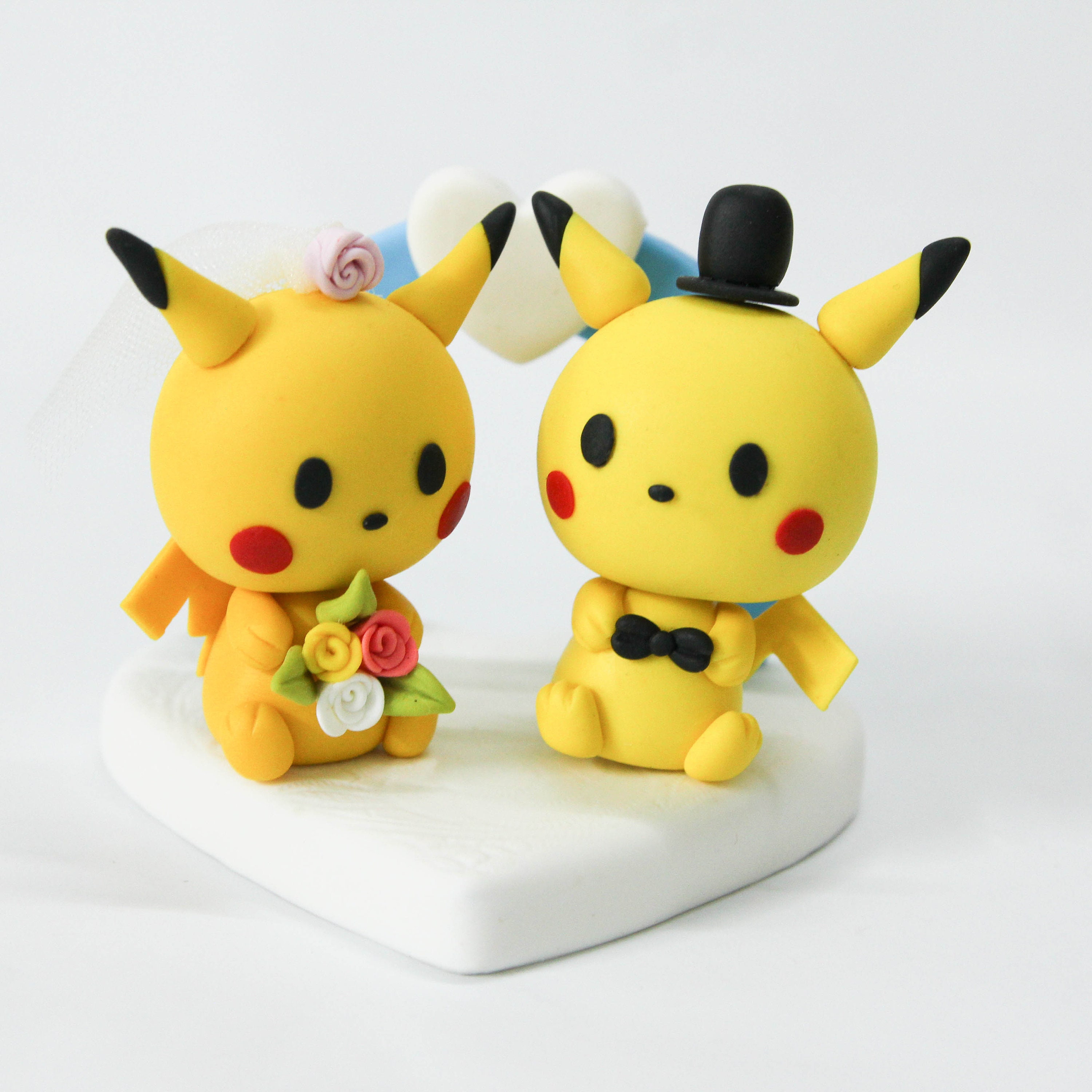 Pokemon Wedding Cake Toppers