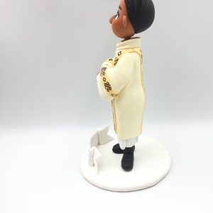 1st Communion Cake Topper, Custom Pastor Figurine, Handmade Priest Cake ...