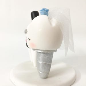 Teeth Wedding Cake Topper, Dentist Wedding Topper, Braces Teeth and ...