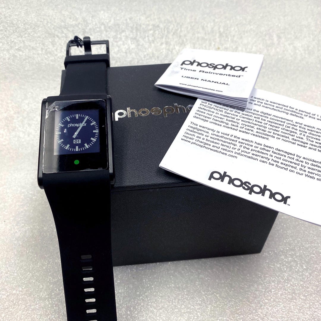 Phosphor Touch Time Watch TT002, LCD Digital Unisex Unique Special Gift ...