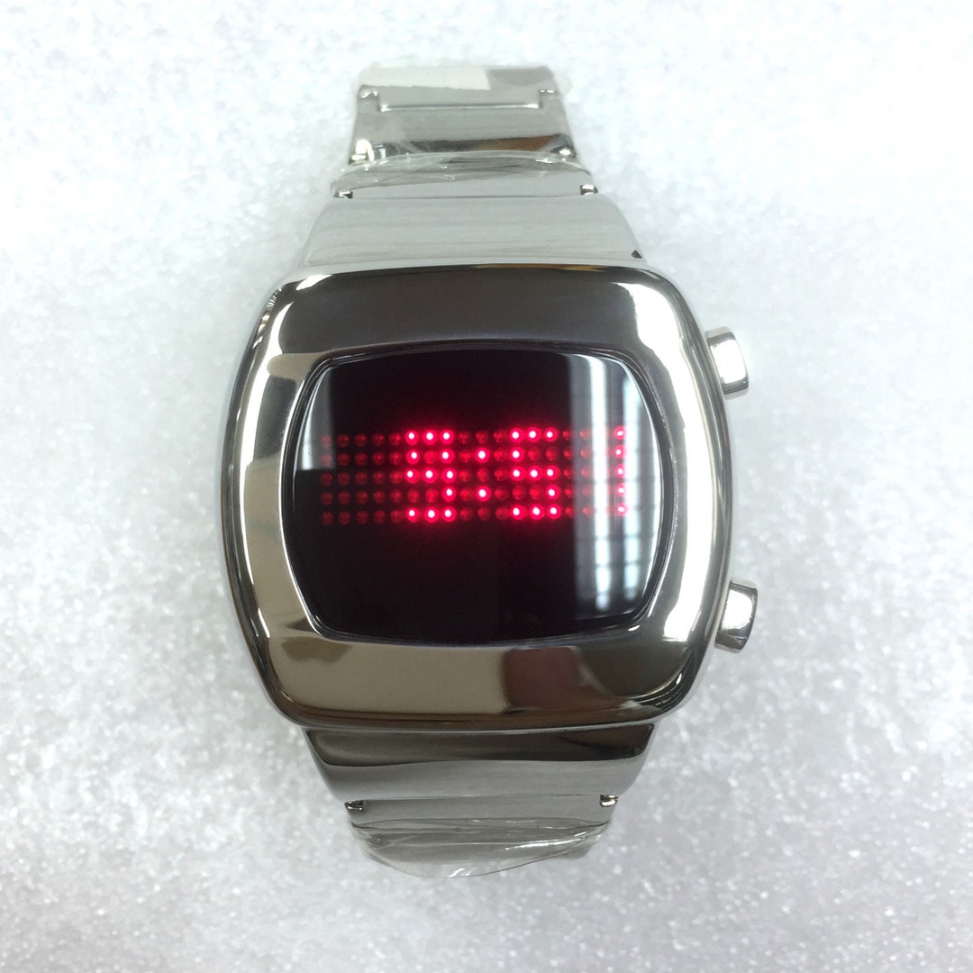 Zeon Tech Led Matrix Watch Unique Vintage Collectible Items Rare in the ...