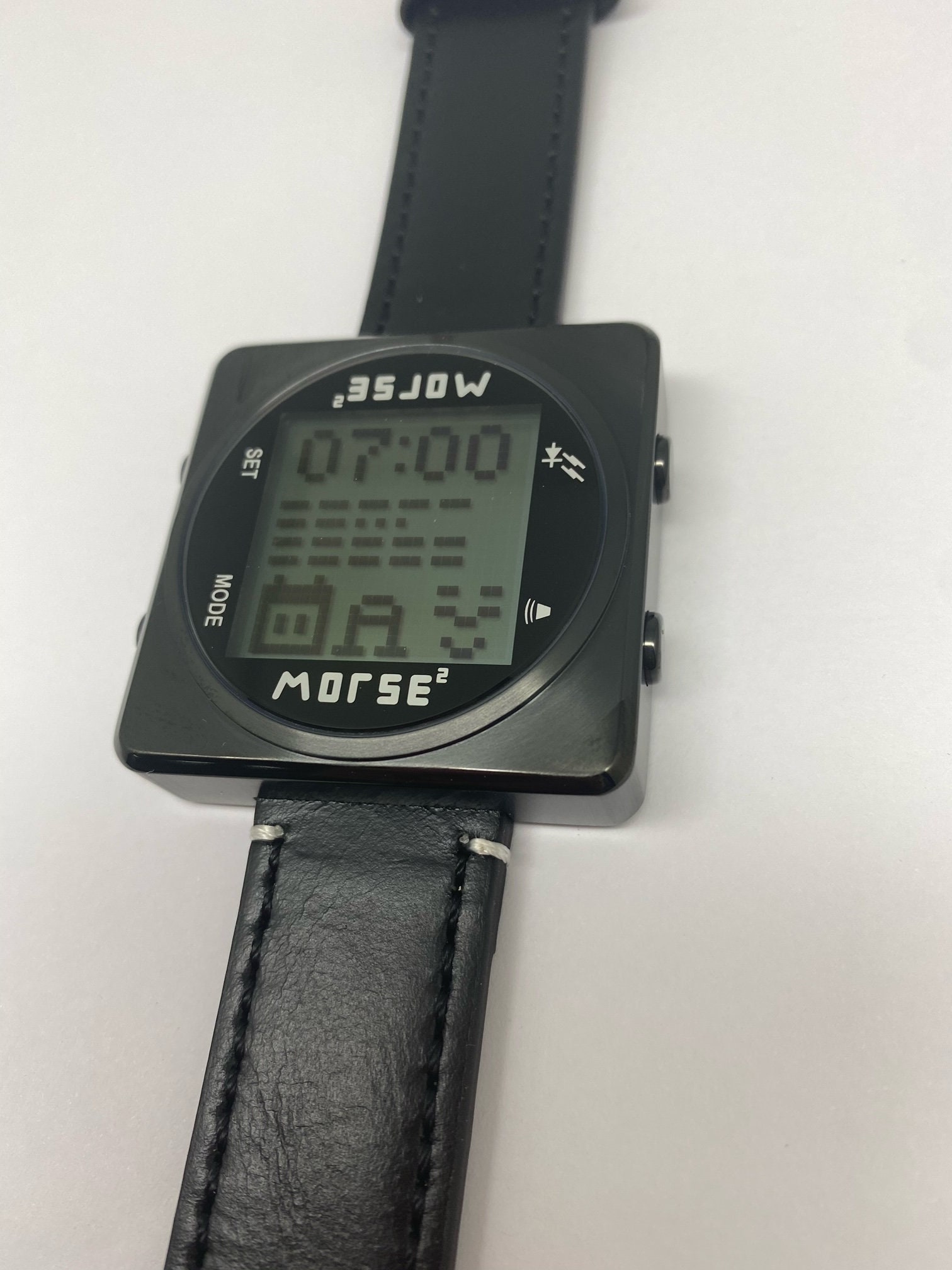 Morse Code Sound and Morse Code LED Blinking Watch Custom Your - Etsy ...