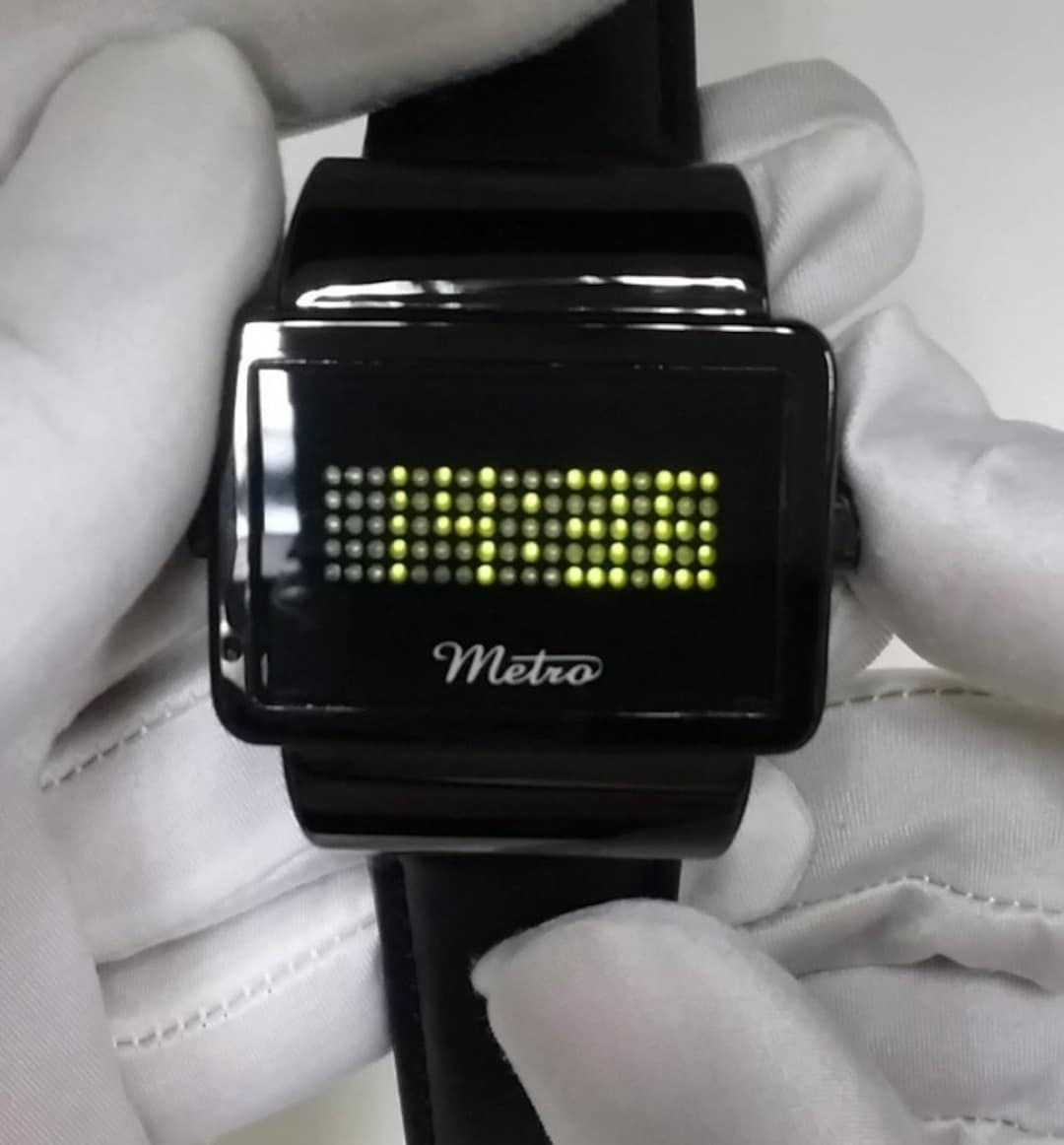 Metro Square Led Watch Unique Vintage Collectible Items Rare in the ...
