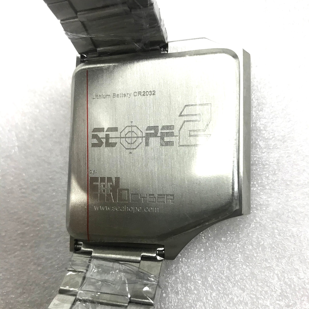 Scope Watches, LED LCD Digital Unisex Unique Special Gift Men Boy Geek ...