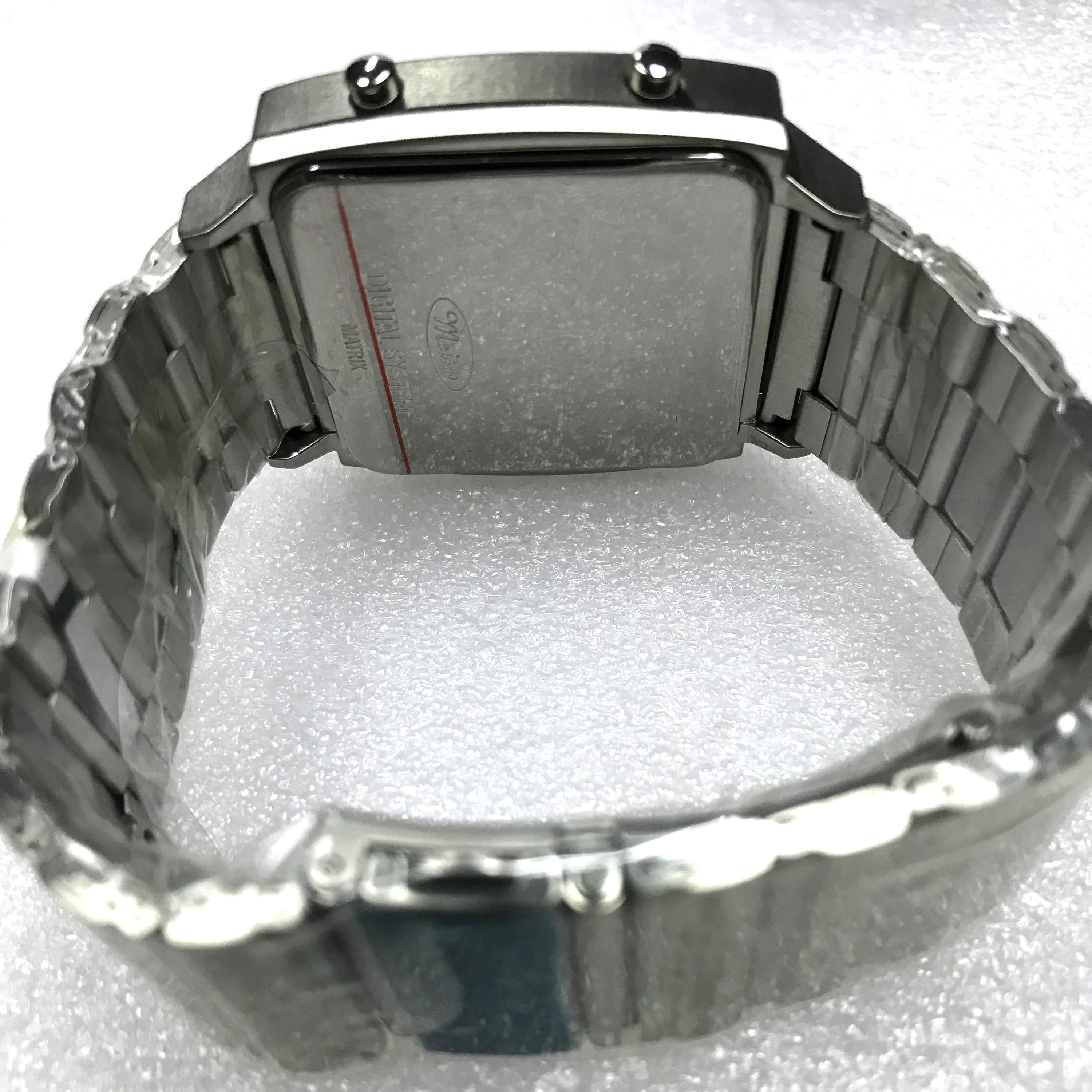 Metro Square Led Watch Unique Vintage Collectible Items Rare Metro Square Led Watch Unique Vintage Collectible Items Rare