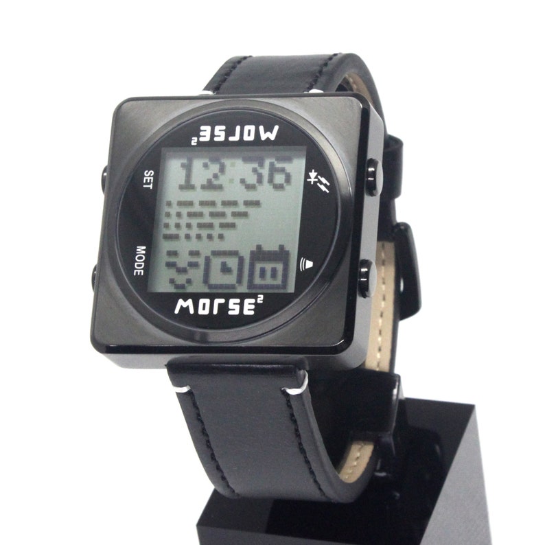 Morse Code Sound and Morse Code LED Blinking Watch Custom Your - Etsy