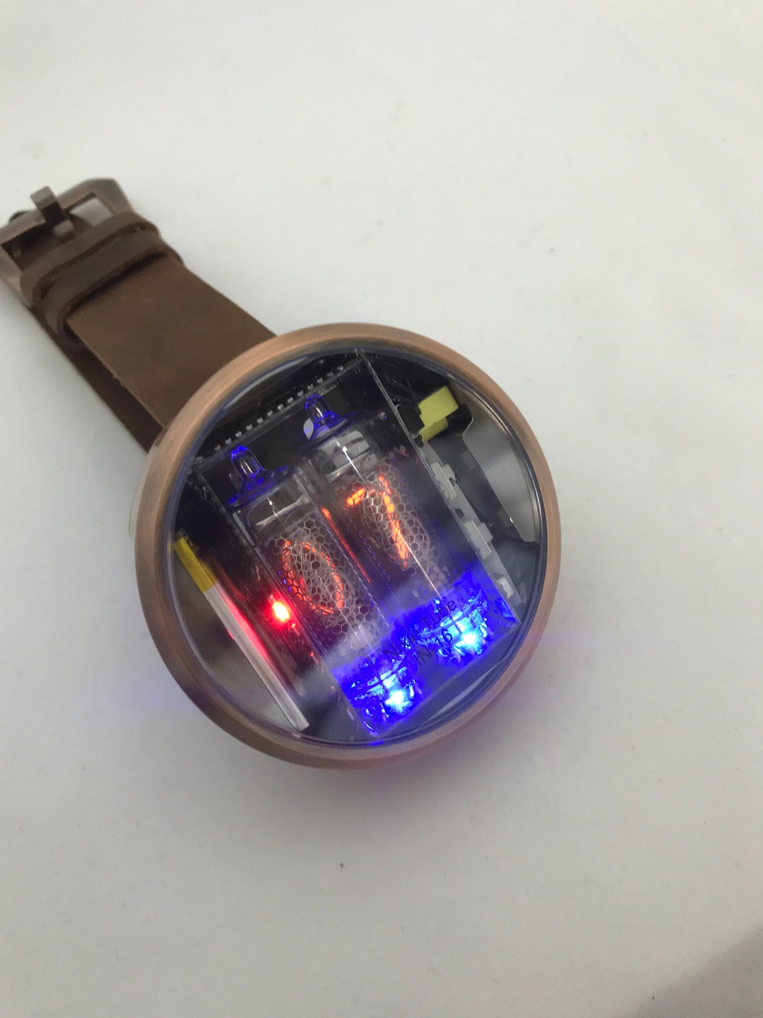 Nixie Tube Watch Unique Vintage Rare Russia Tubes Cold Cathode Display ...