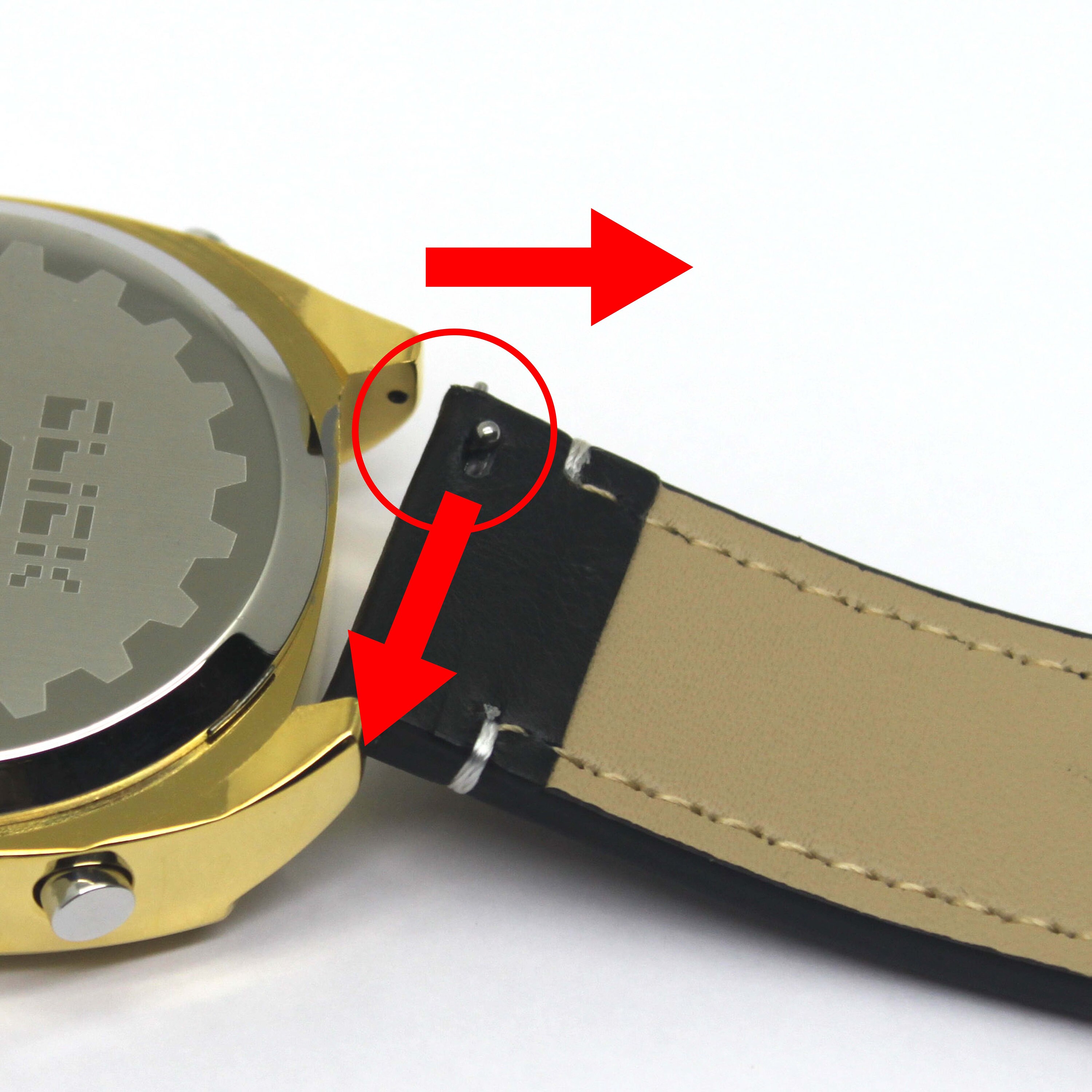 Click Rotar Drum Watch Limited Edition Geniune Leather Strap Japan ...
