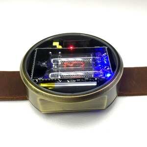 Rare Font Nixie Tube Watch Unique Vintage Russia Tubes Cold Cathode ...