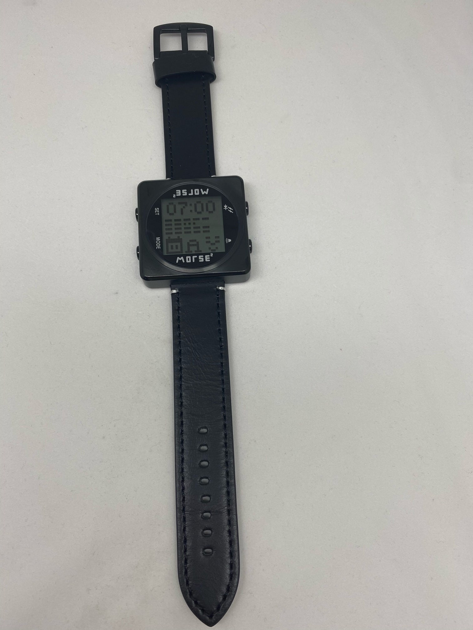 Morse Code Sound and Morse Code LED Blinking Watch Custom Your Radio ...