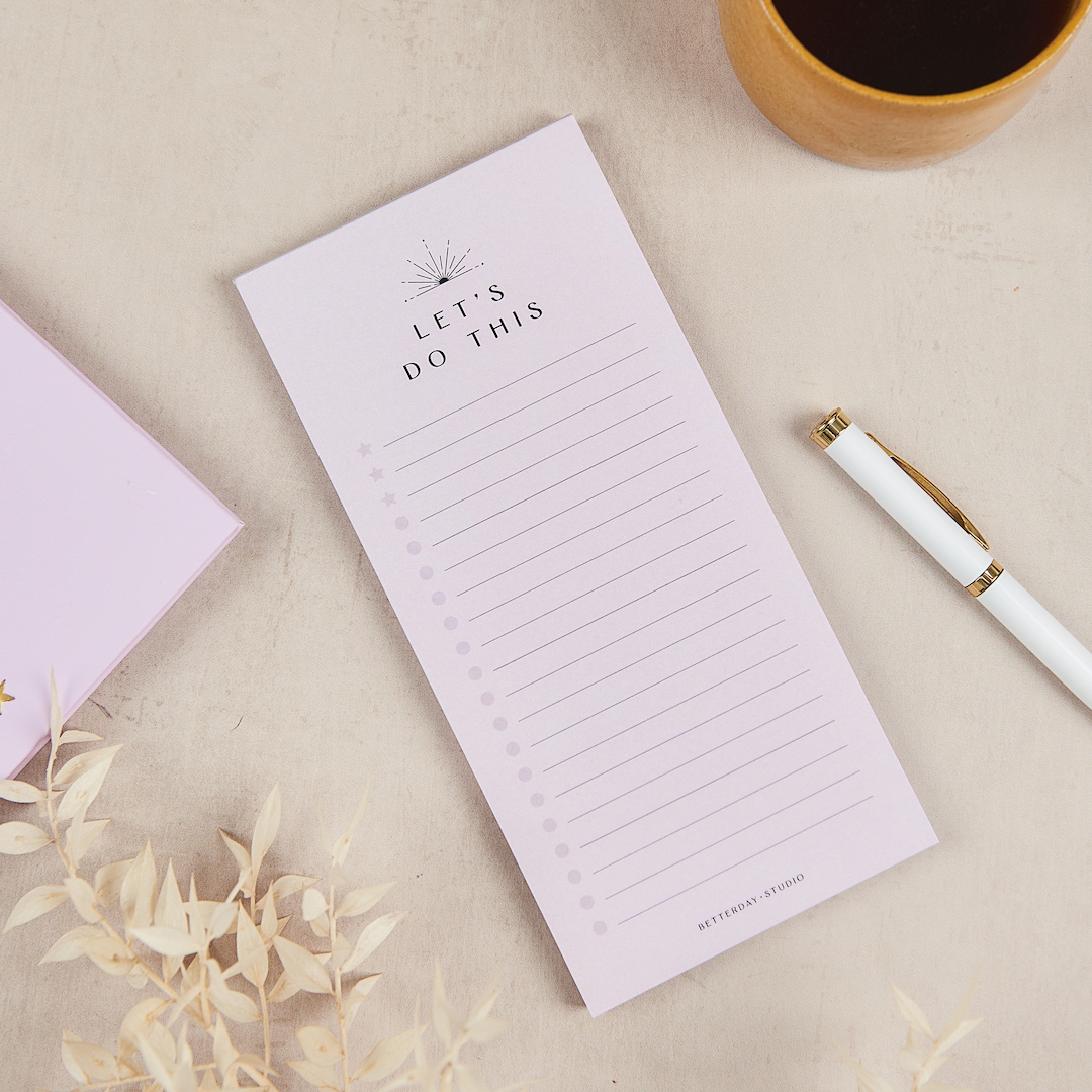 To Do List Notepad, Slim DL Size to Do Pad, Daily Tasks - Etsy UK