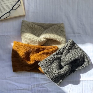 Knitting Pattern | the EDEN Twist Headband | Knit Earwarmer - Etsy