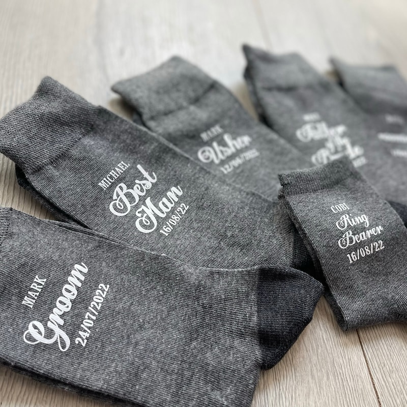 Grooms Socks - Etsy