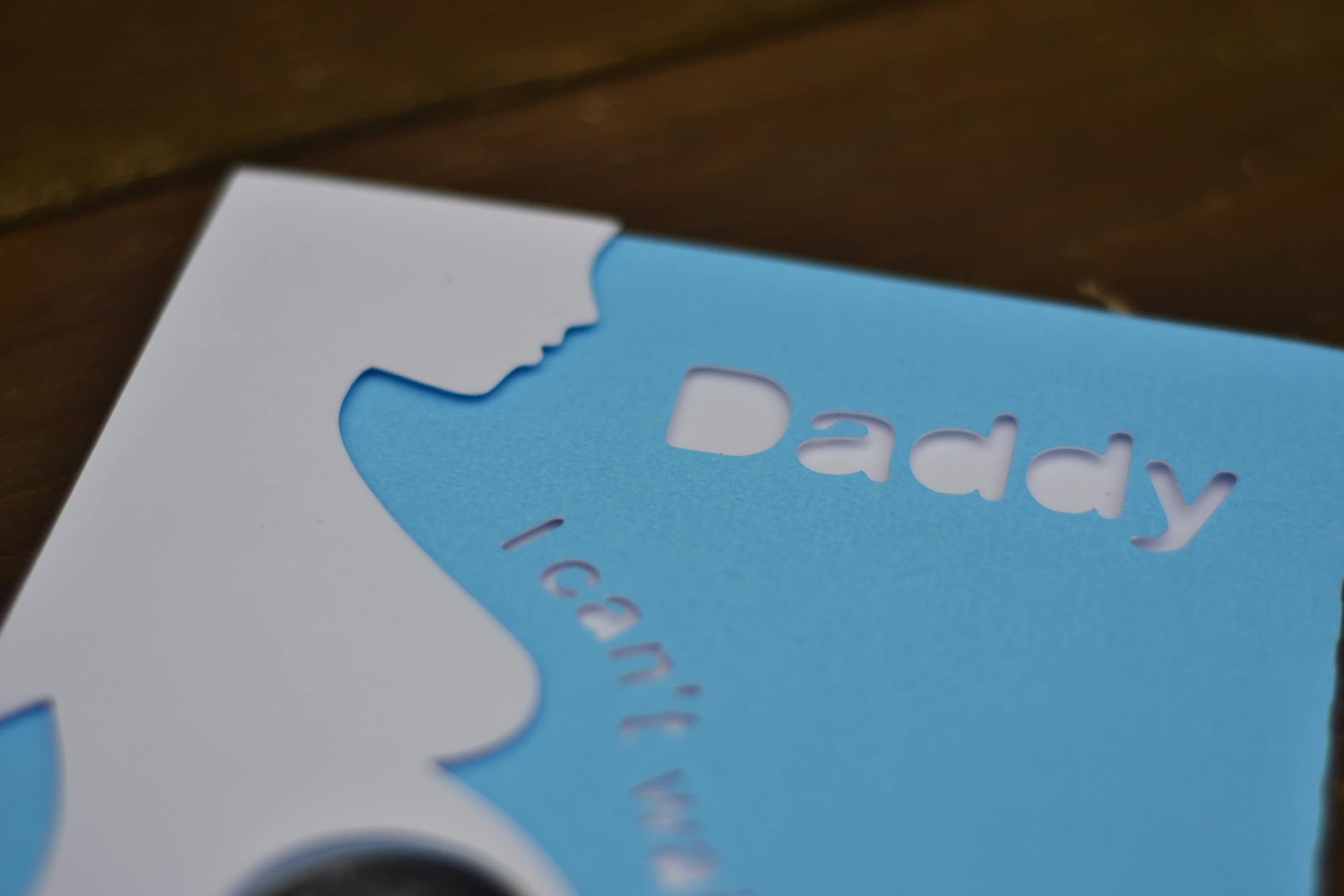 Personalised Father's Day Card Baby Scan Card | Etsy UK