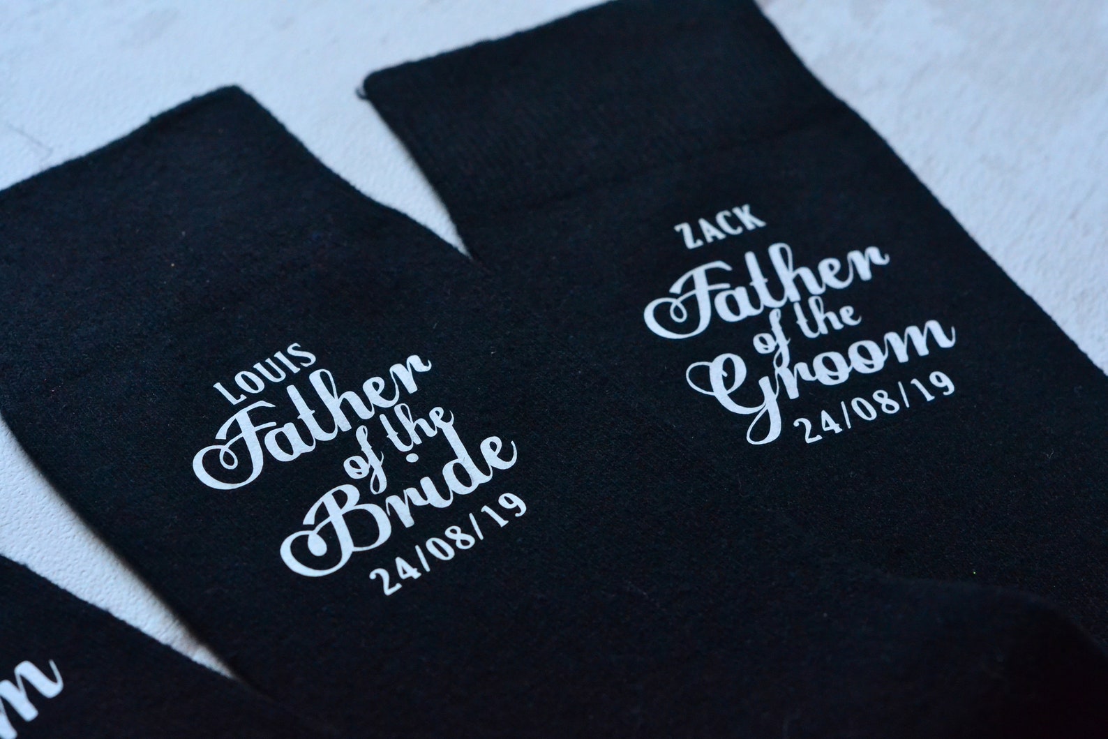 Personalised Wedding Socks Groom Page Boy Best Man Groomsman Gift - Etsy