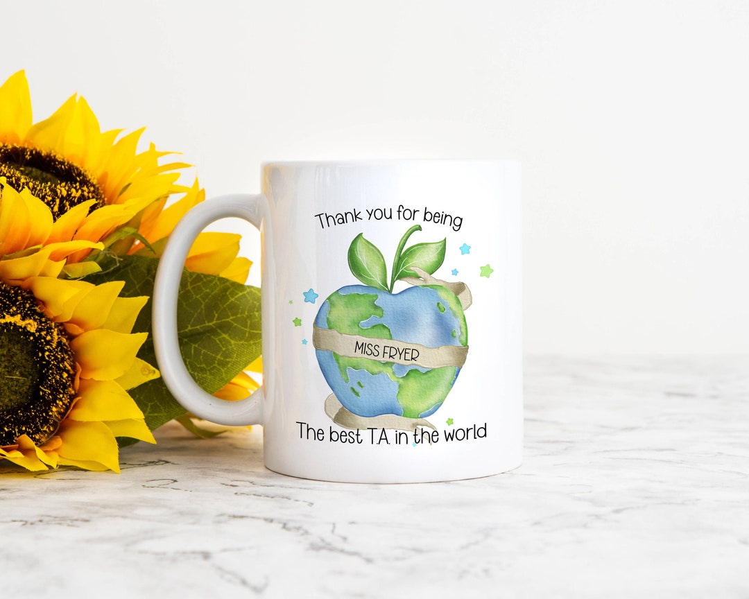 Personalised Teacher Thank You Gift, Thank You Nursery and Teaching ...