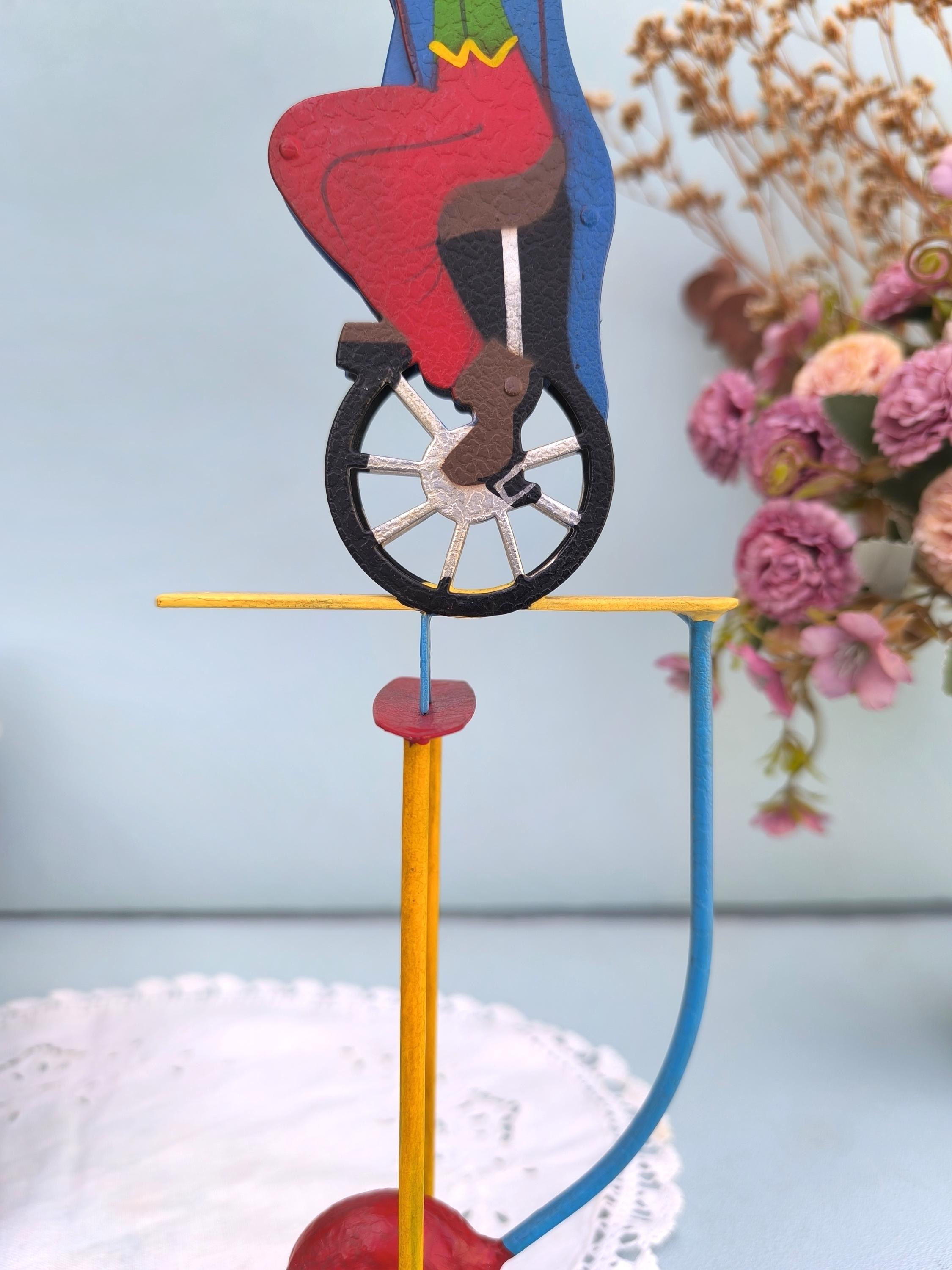 Vintage Circus Clown Pendulum Toy, Carnival Theme Baby Shower ...