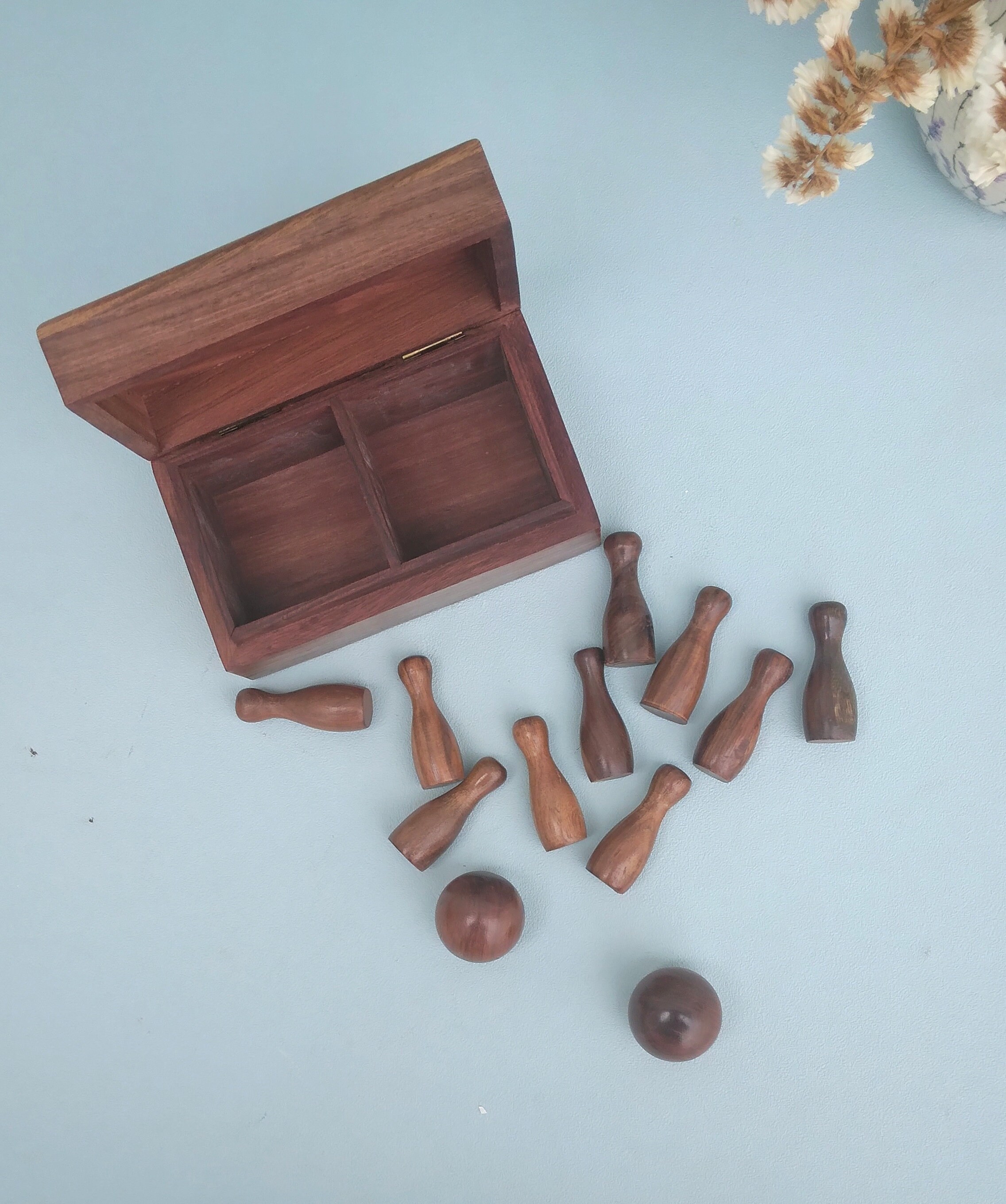 Mini Bowling Set, Stress Relief Toy for Office Desk, Game Room ...