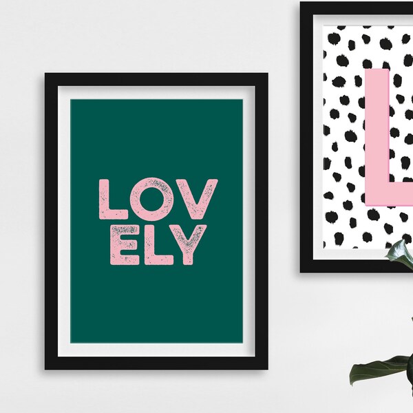 Typography Print - Etsy UK