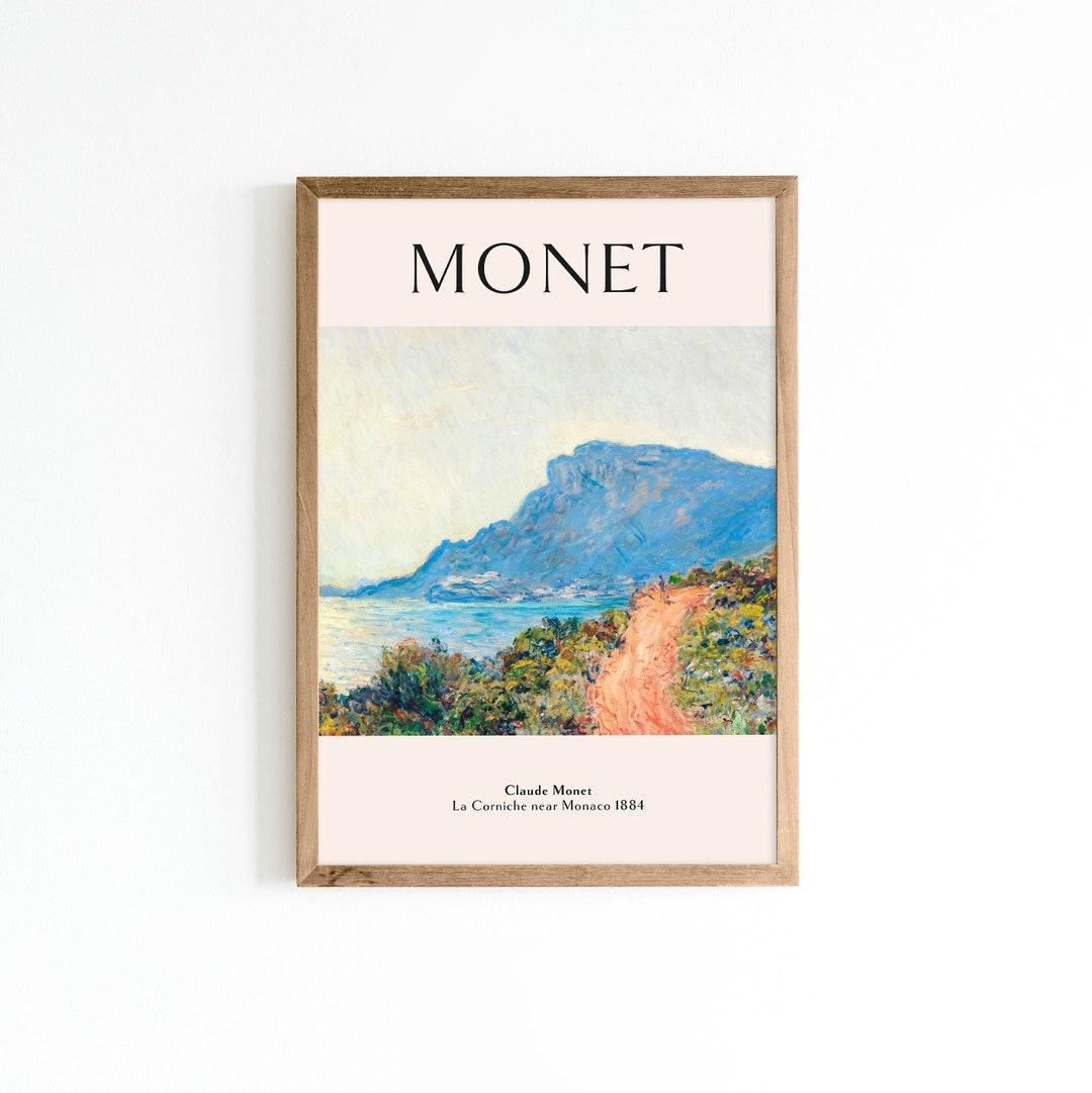 Monet Print Monet Exhibition Print Claude Monet Print - Etsy UK