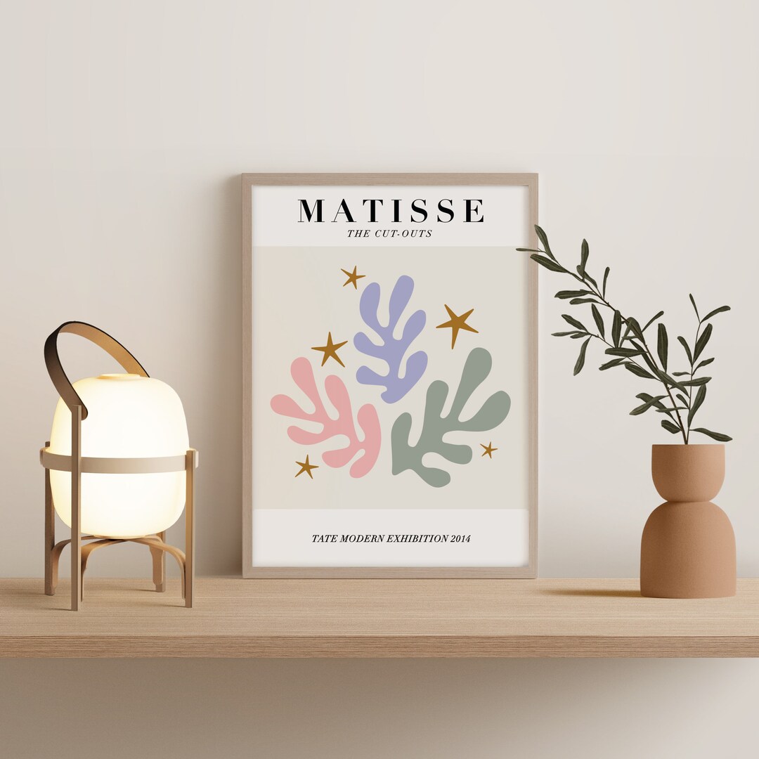 Pastel Matisse Print, Matisse Poster, Matisse Exhibition Print, Pastel ...