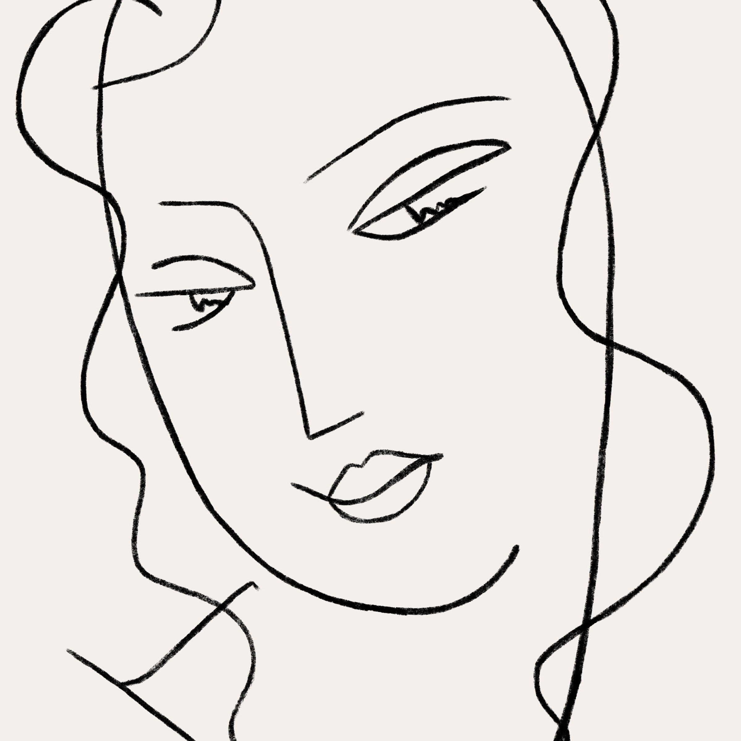 Matisse Face Art Print Matisse Line Drawing Henri Matisse - Etsy UK