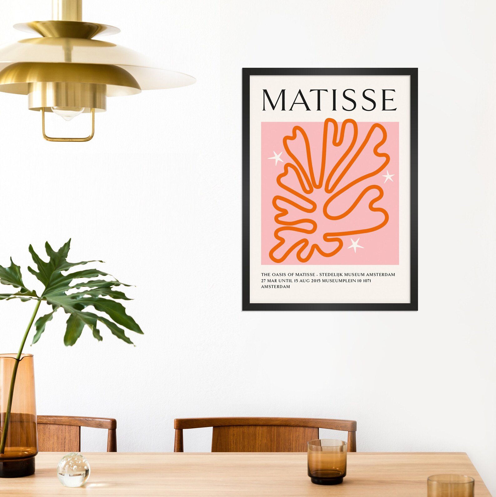 Pink and Orange Matisse Print Matisse Gallery Print Pink and - Etsy