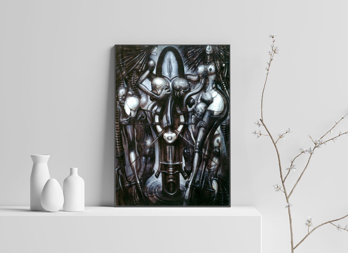 Hr Giger Witches Dance Digital File Art Poster Etsy Australia