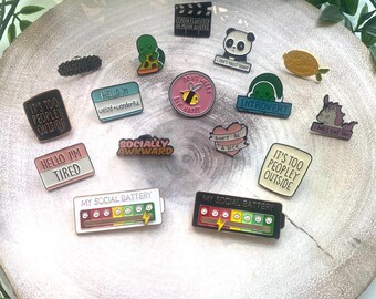 Pins & Badges - Etsy UK