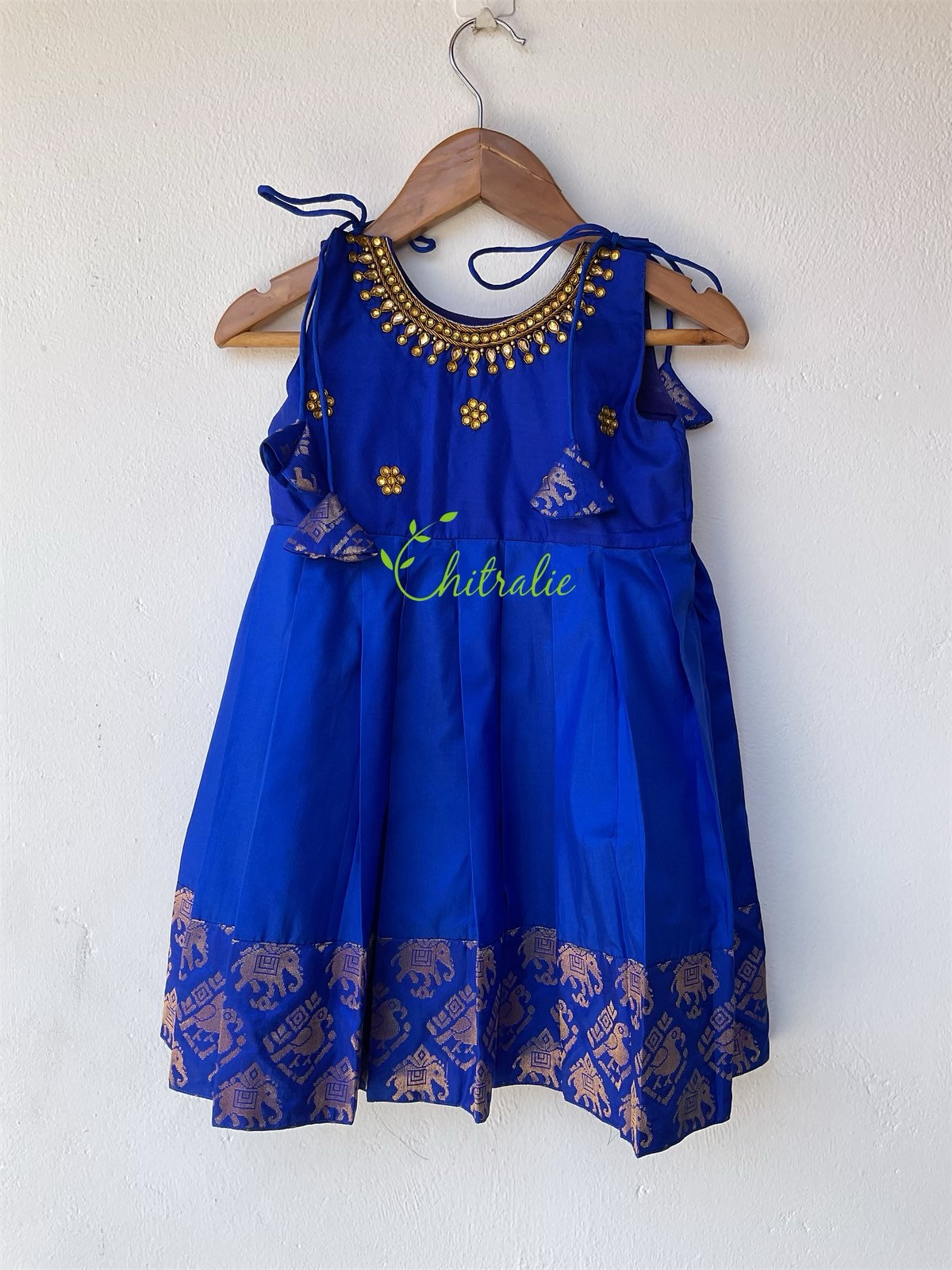 Maggam Work Frock Design