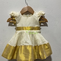 Kerala New Born Baby's,kids,girls Onam Wears,age 1 - 15 Years Wear ...
