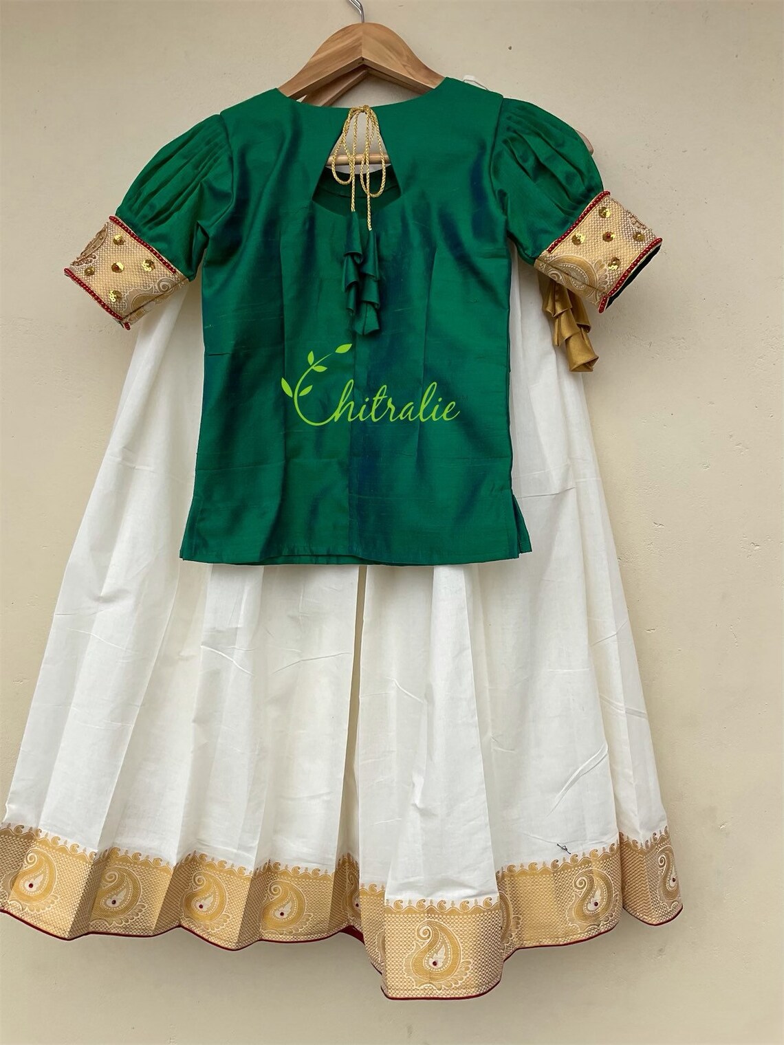 Girls Kerala Traditional Dress for Onam/ Onam Dress/ Indian | Etsy