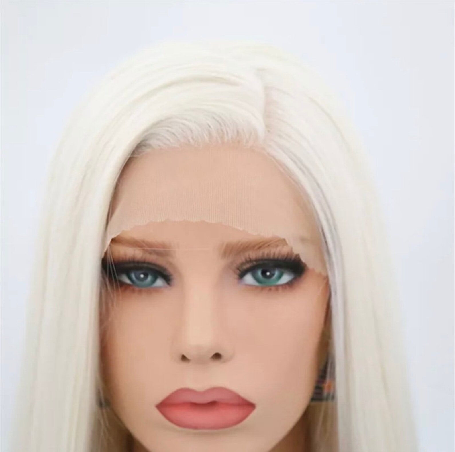 The Ari Ice Platinum Blonde Lace Front Wig | Etsy UK