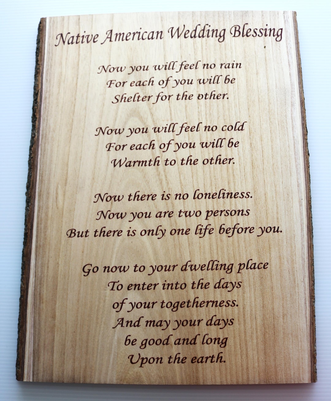 Native American Wedding Blessing, Extra Large - Etsy
