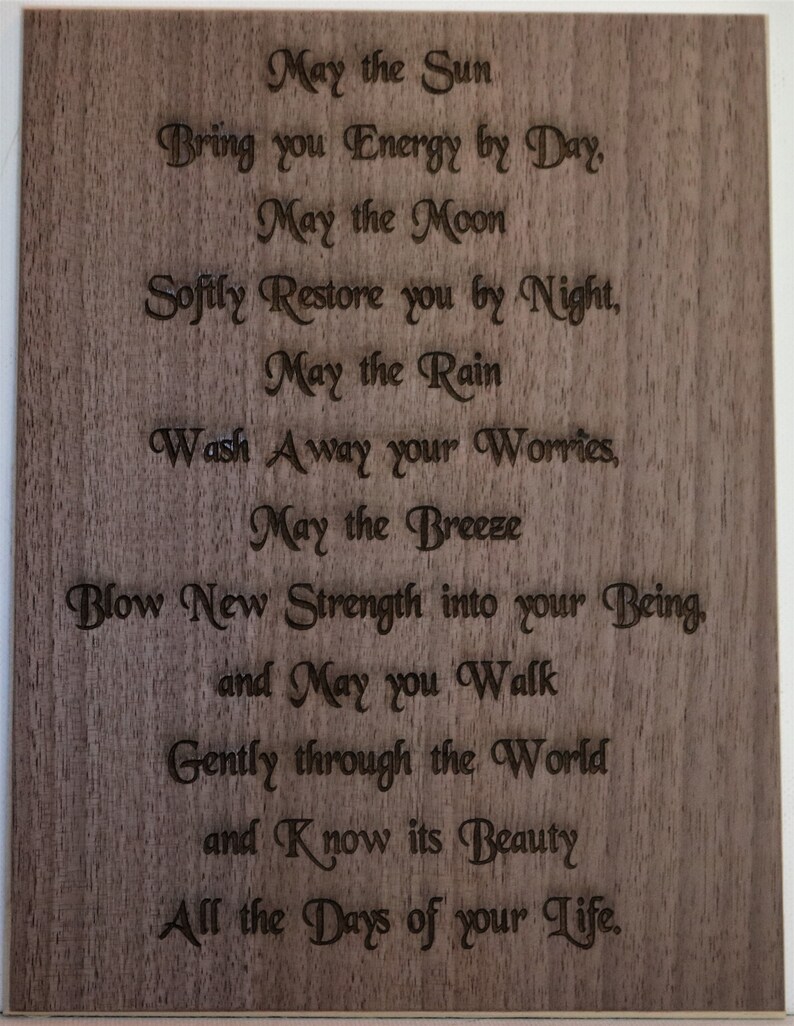 Native American Blessing | Etsy