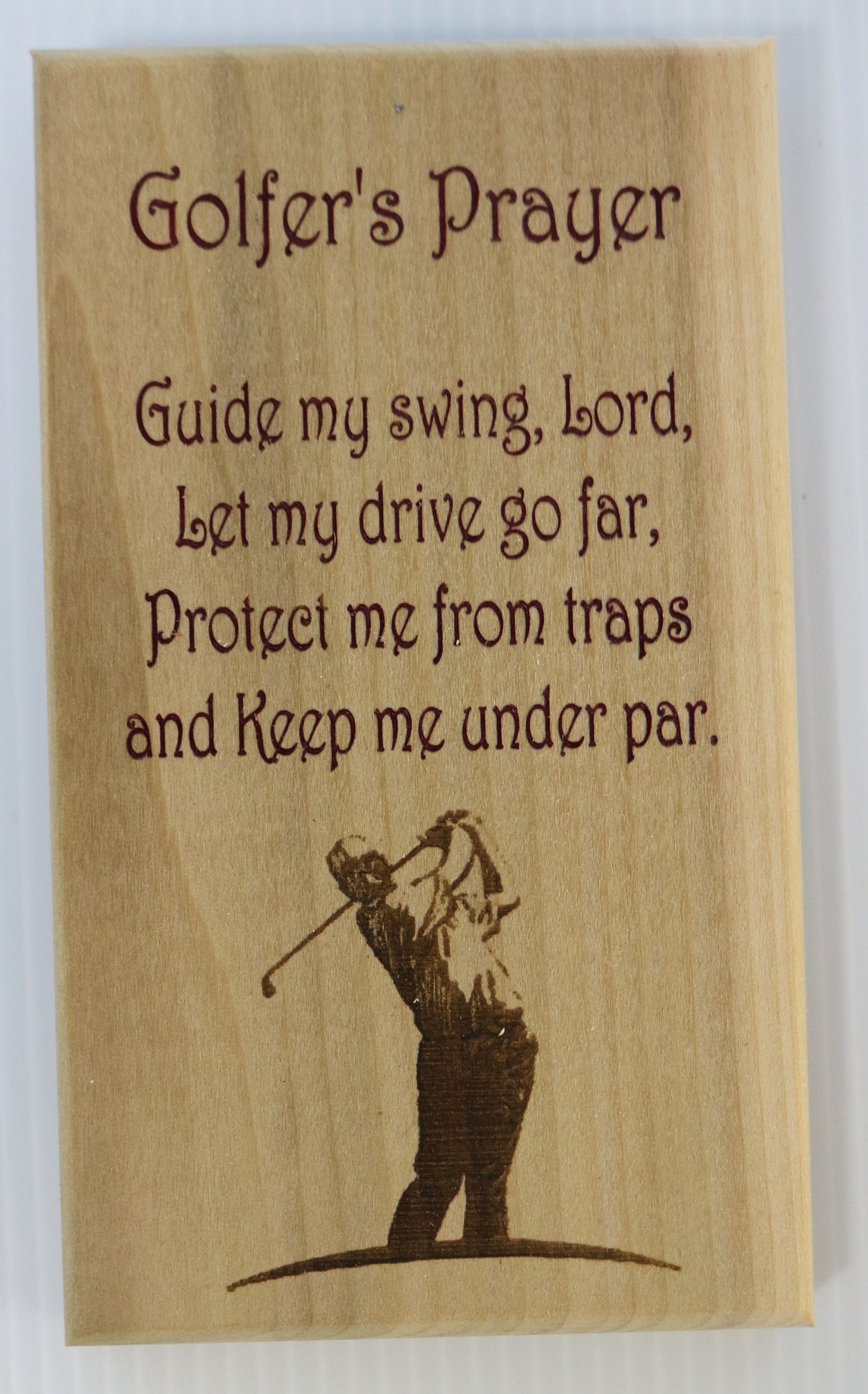 Golfer's Prayer - Etsy