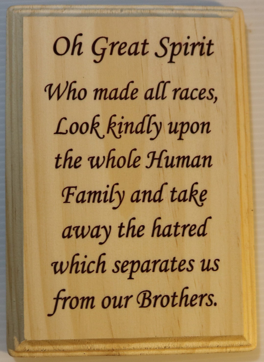 Oh Great Spirit - Etsy