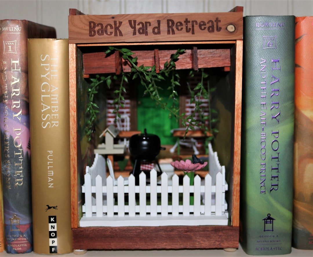 Book Nook: Back Yard Retreat - Etsy