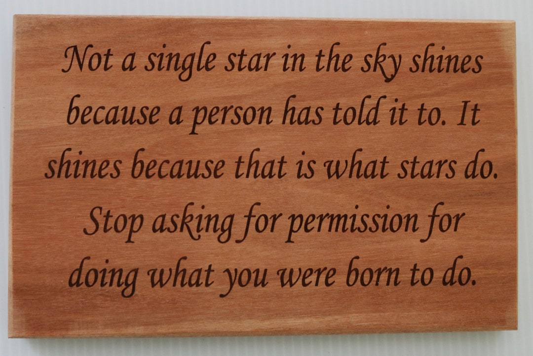Stop Asking for Permission - Etsy