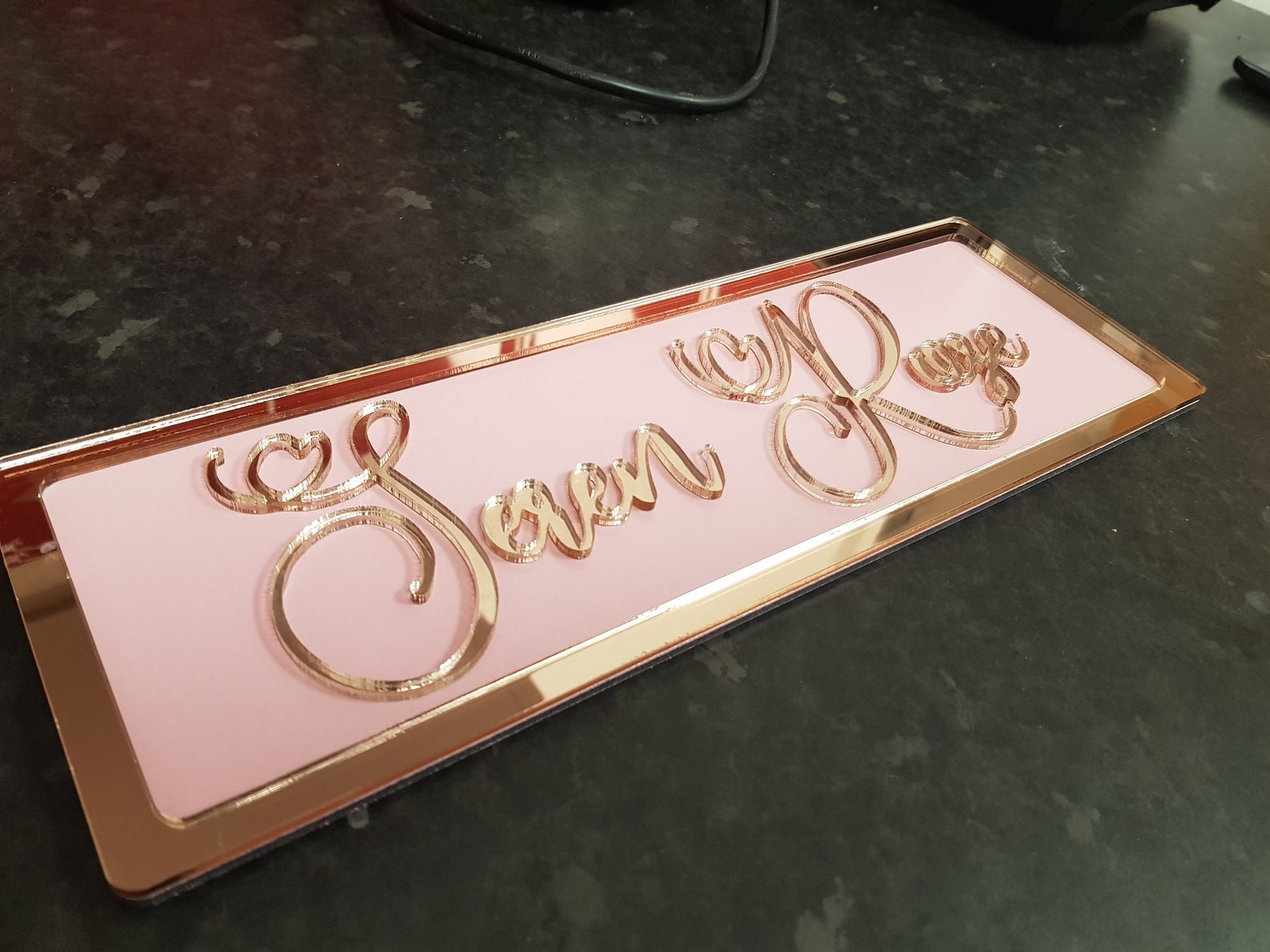 Personalised Girl Name Sign - Etsy