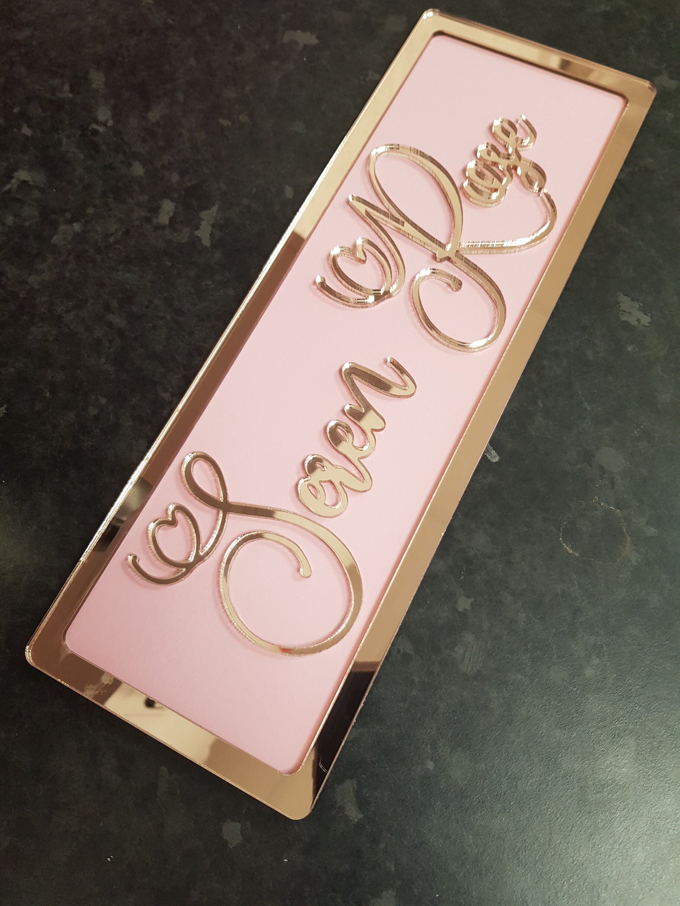 Personalised Girl Name Sign - Etsy