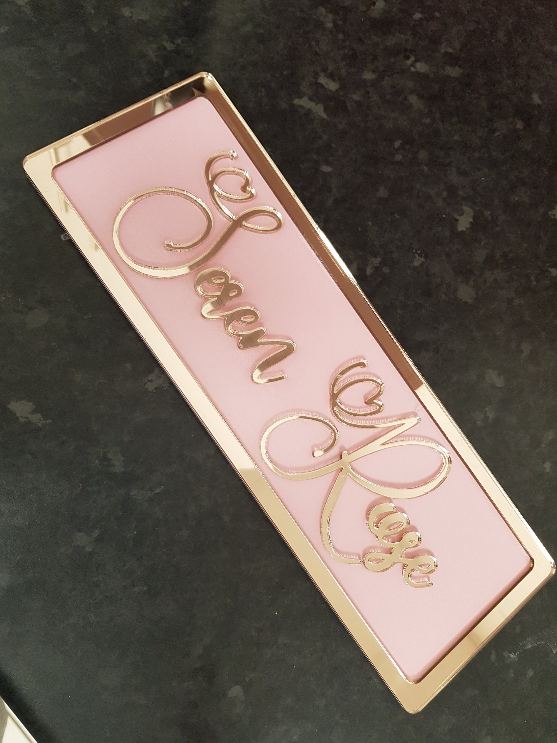 Personalised Girl Name Sign - Etsy