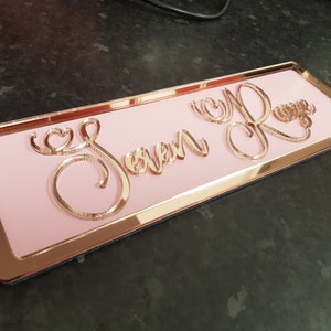 Personalised Girl Name Sign - Etsy
