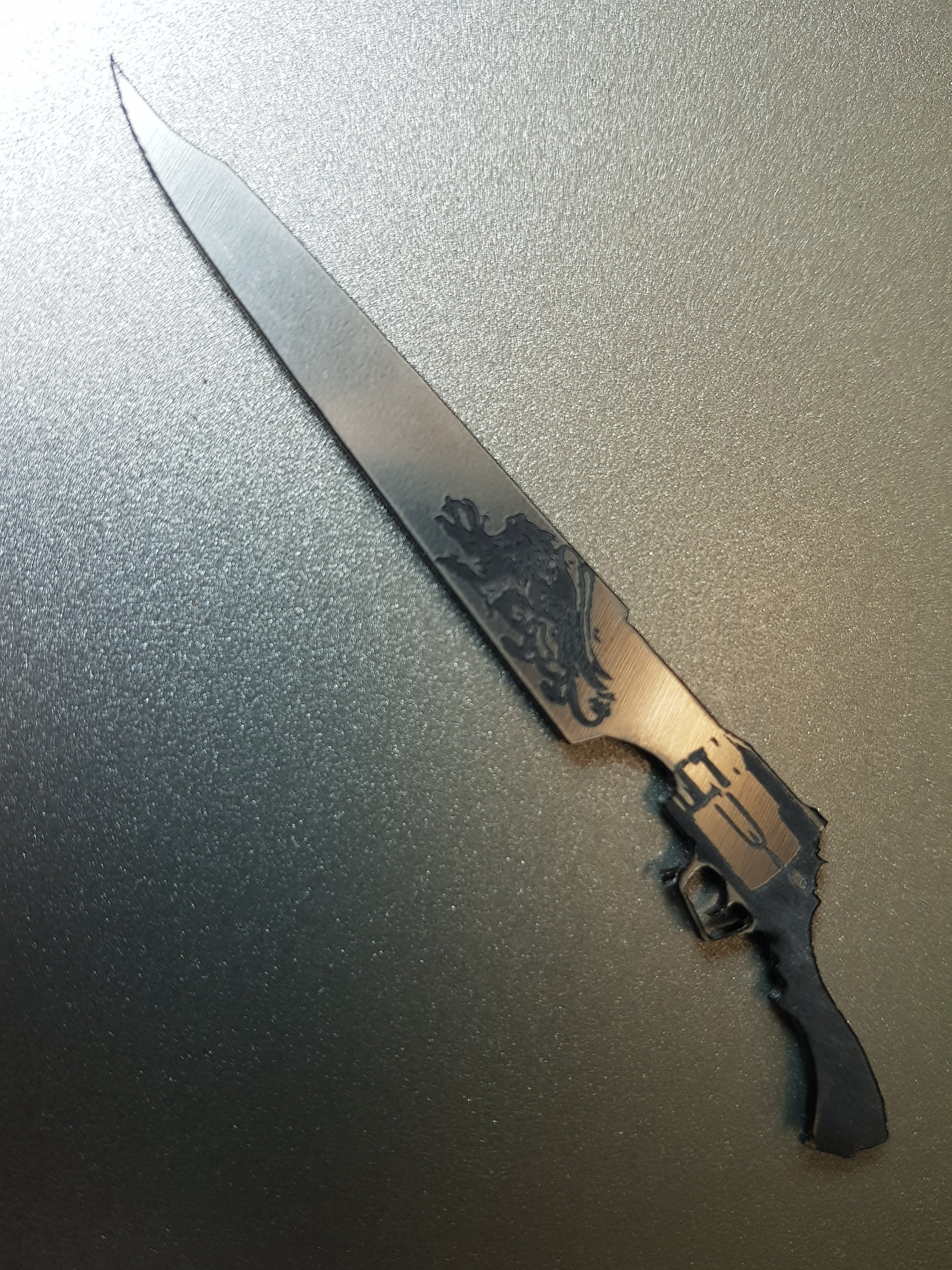 Final Fantasy Viii Gunblade Fridge Magnet - Etsy