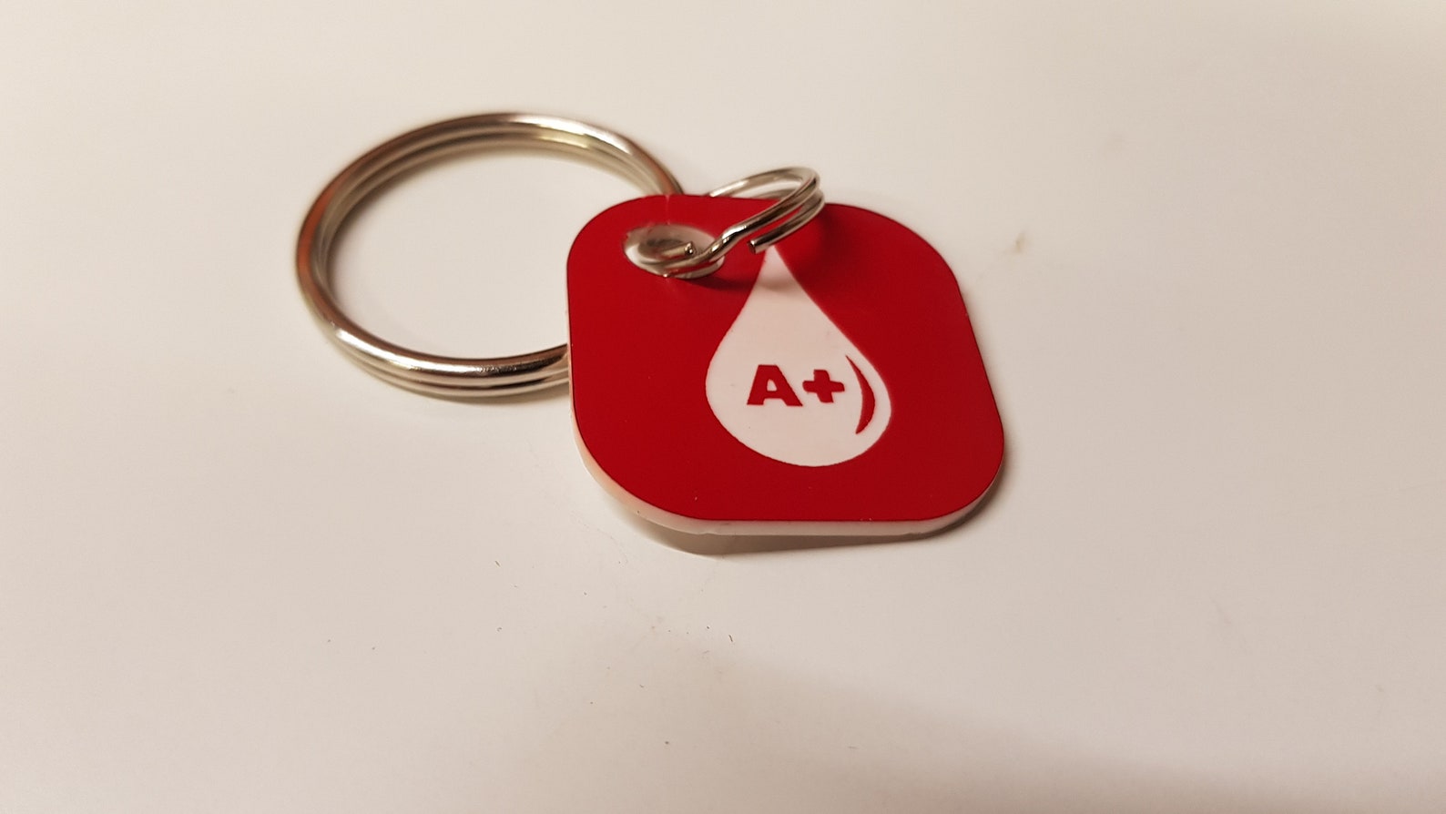 Blood Group Keyring ***can Be Personalised With Names - Etsy