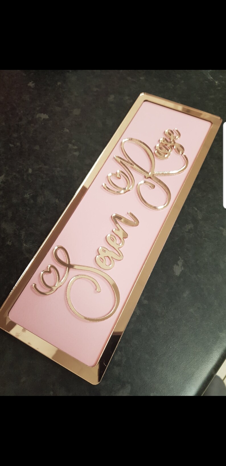 Personalised Girl Name Sign - Etsy