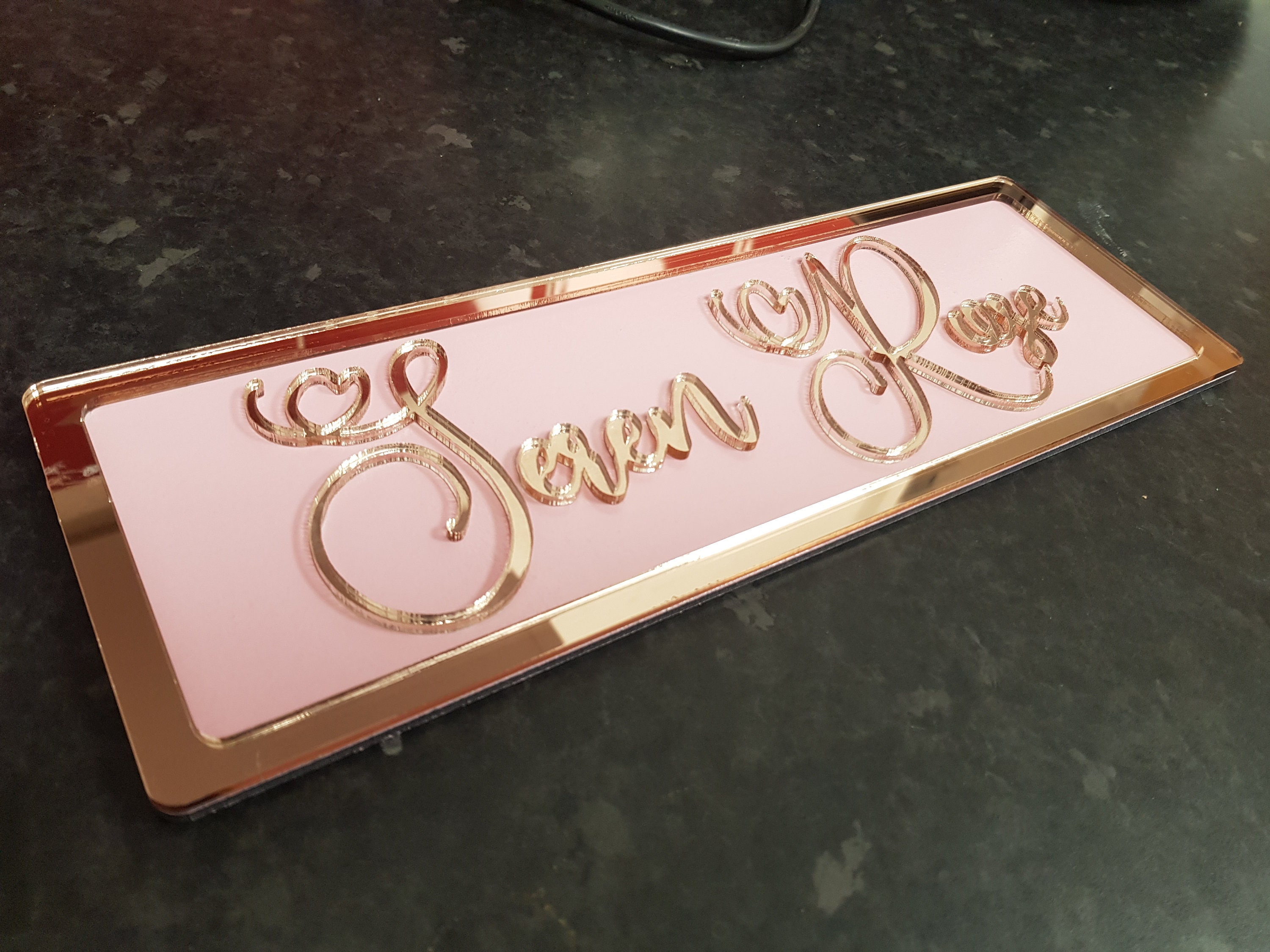 Personalised Girl Name Sign - Etsy