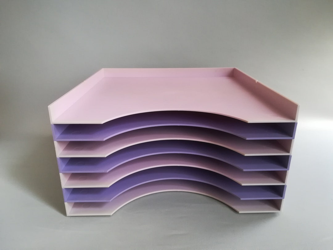1970s Stackable Plastic Record Holders | Set of 7 | for 45rpm/12 ...