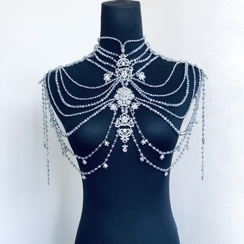 Shoulder Necklace - Etsy