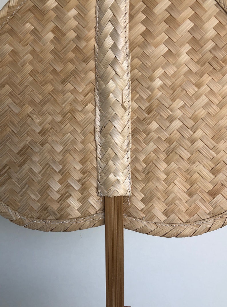 Woven Rattan Fan - Etsy